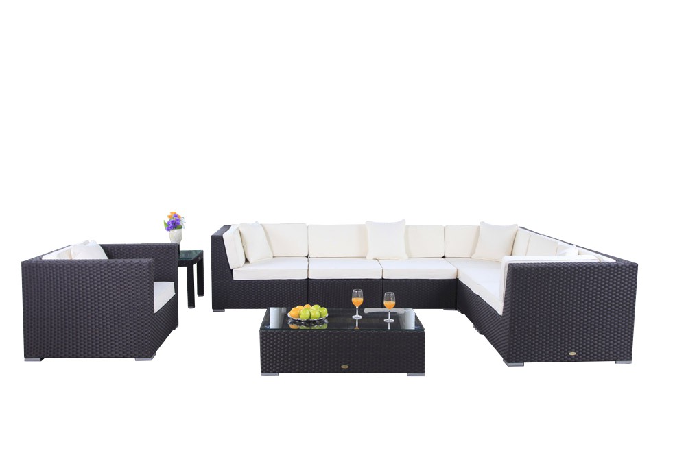 Tranquillo Rattan Lounge, brown - rattan garden furniture for your ...
